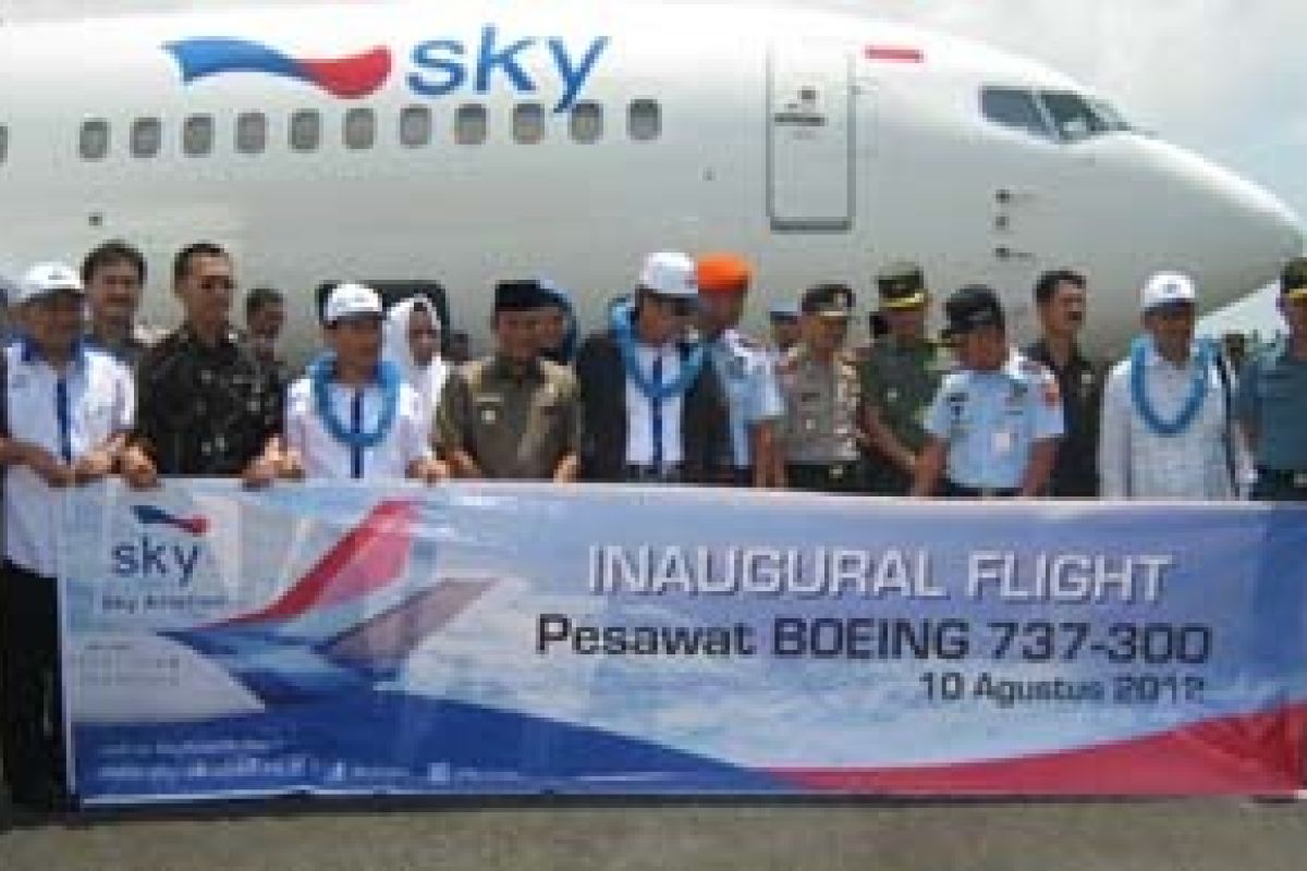 Sky Aviation Buka Penerbangan Boeing ke Natuna - ANTARA News Kepulauan Riau - Berita Kepulauan ...