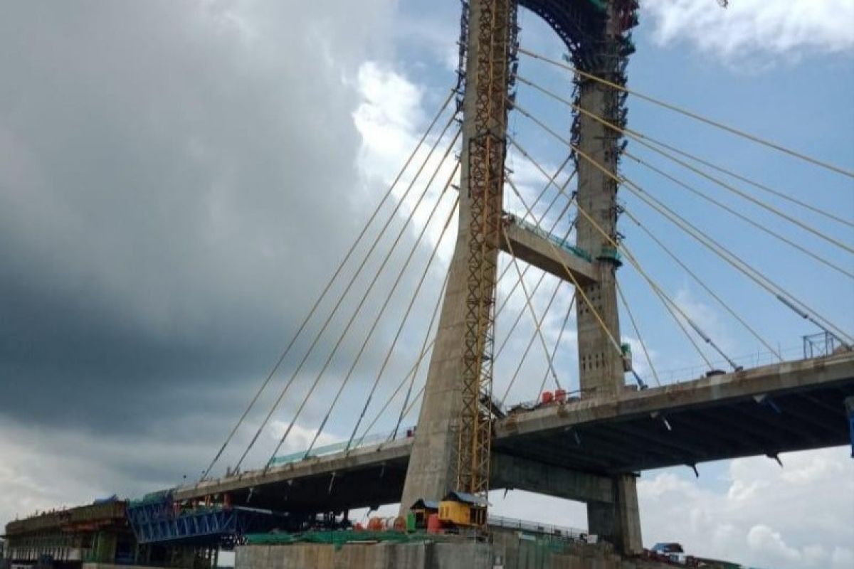 Diperpanjang hingga Juli, kontrak pekerjaan jembatan Teluk Kendari ...