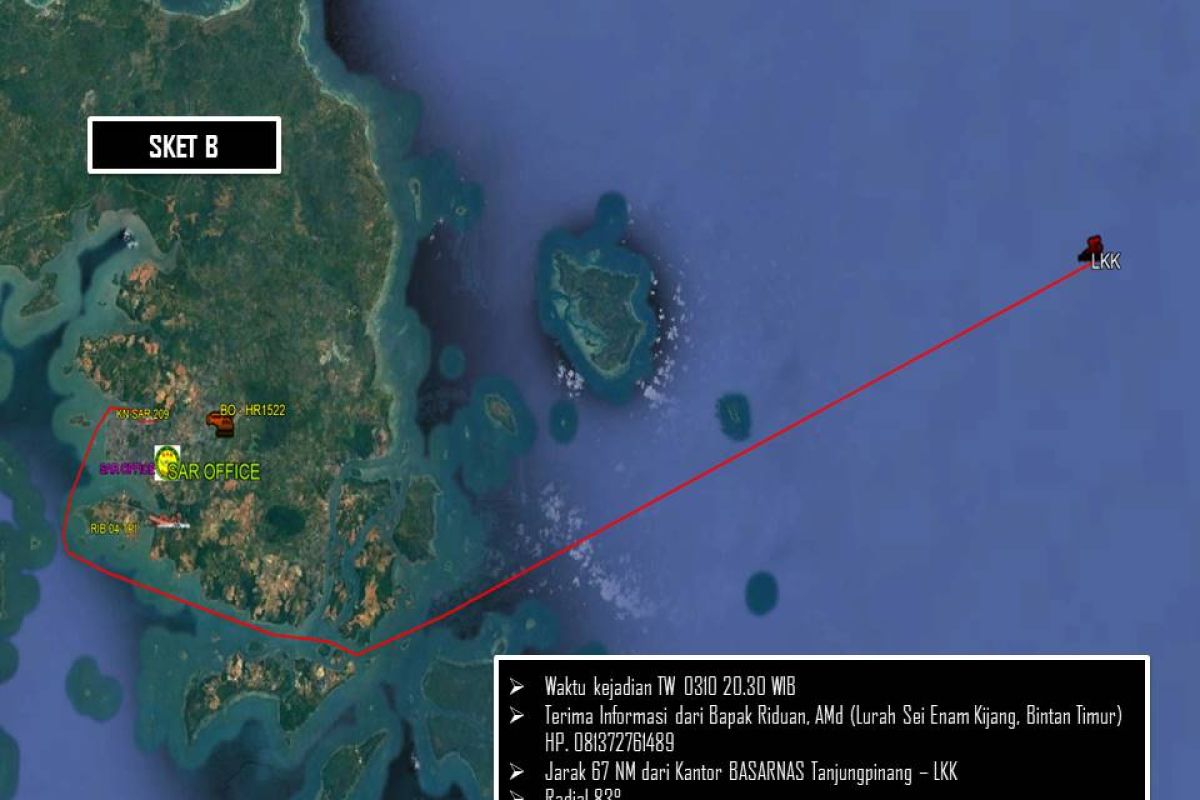 Nelayan hilang di perairan Pulau Marapas, Bintan - ANTARA News ...
