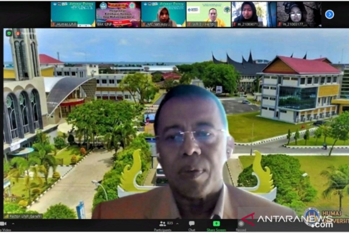 UNP gelar PKKMB jalur SBMPTN secara daring diikuti 3.487 peserta - ANTARA Sumbar