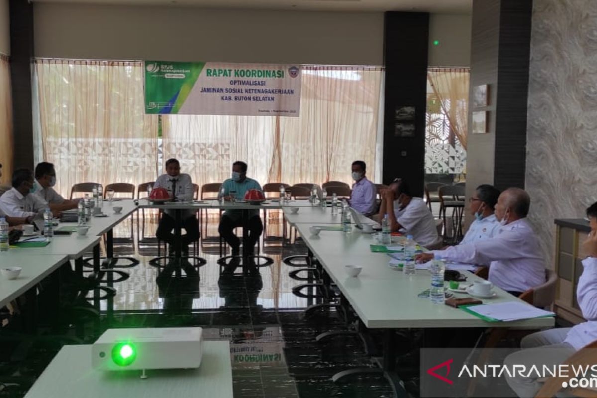 Pemkab Buton Selatan-BPJS Ketenagakerjaan rakor bahas jaminan bagi tenaga honorer - ANTARA News ...