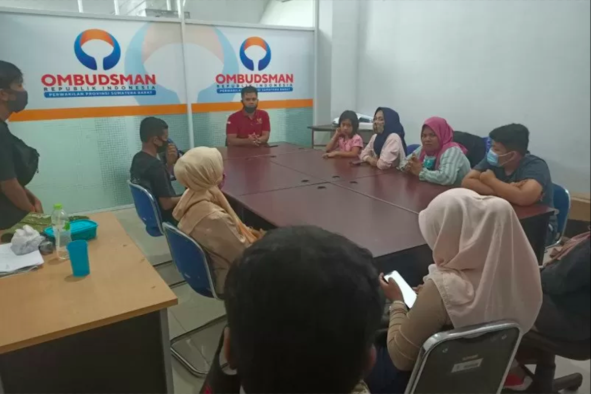 Ombudsman Sumbar terima 49 laporan masyarakat hingga Agustus 2022, didominasi soal pertanahan ...