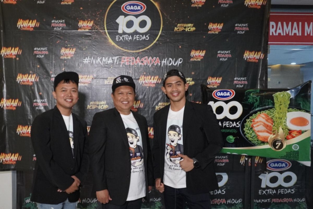 Mie Gaga luncurkan Mie Gaga 100 Extra Pedas Habanero Level 7. - ANTARA ...