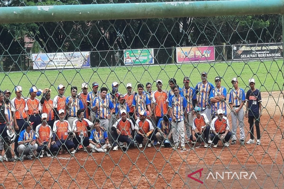 Porprov Sultra: 10 tim Softball dari enam daerah memasuki babak ...