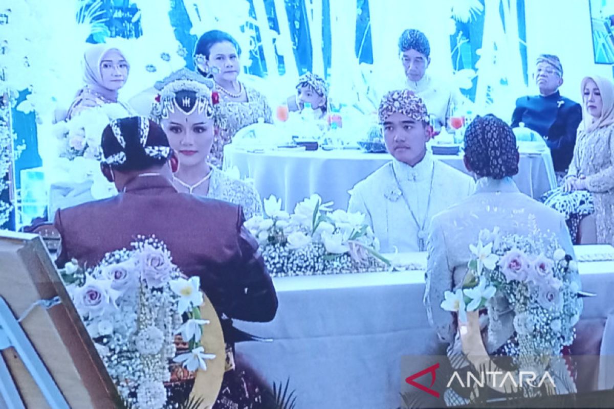 Kaesang Pangarep dan Erina Gudono sah jadi suami-istri - ANTARA News Yogyakarta - Berita Terkini ...
