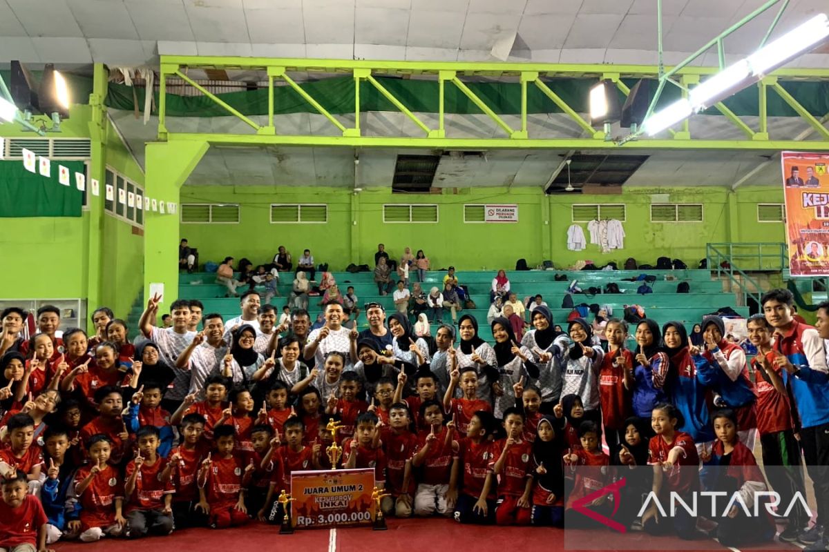 INKAI Lembah Gumanti juara dua umum ajang Kejurprov INKAI 2023 - ANTARA ...