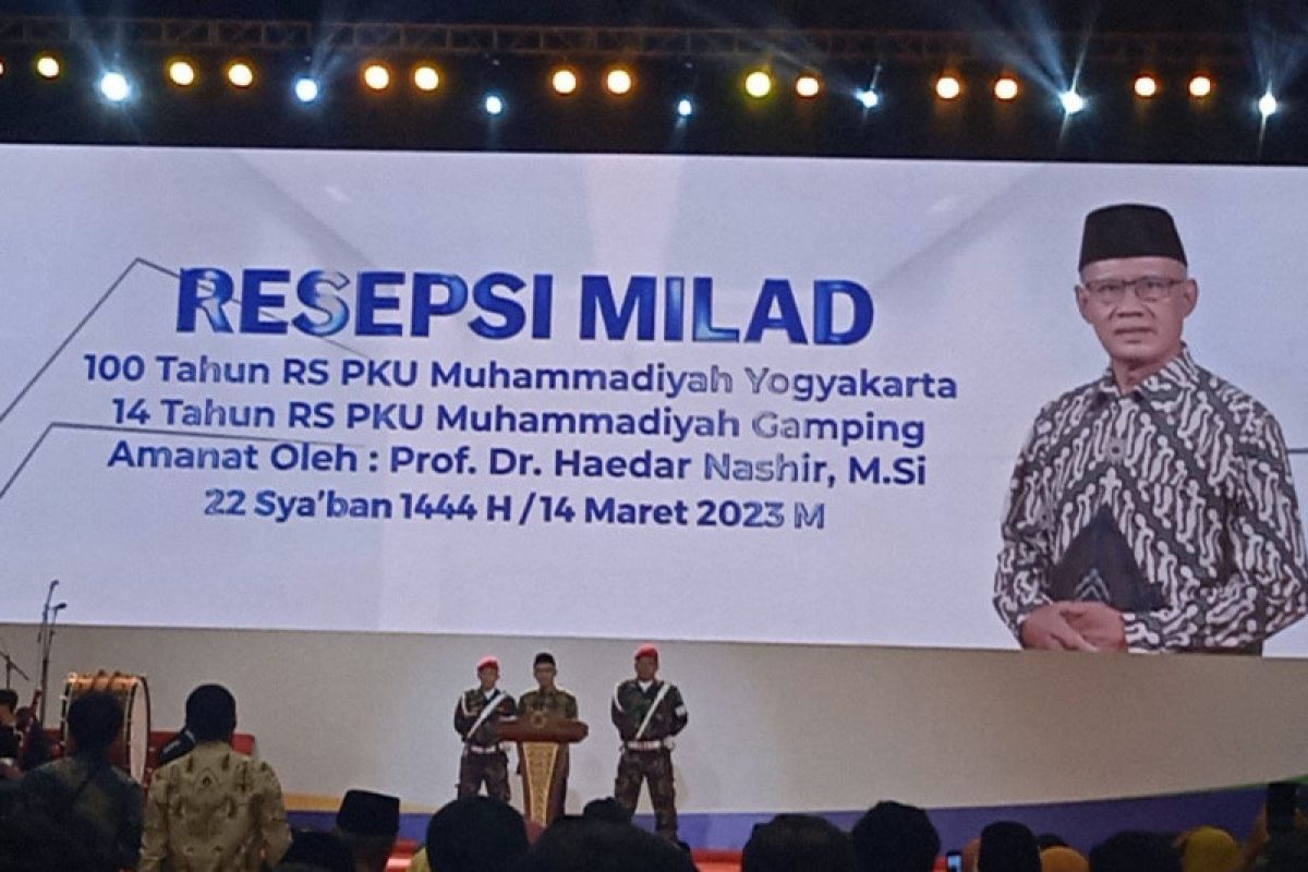 Haedar Nashir sebut 100 tahun merupakan tonggak dalam setiap perubahan - ANTARA News Yogyakarta ...