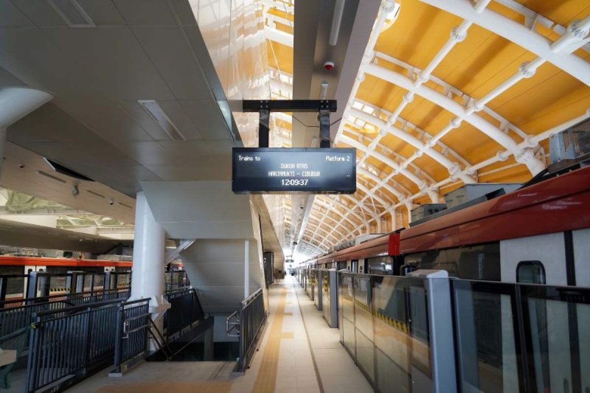 LRT Jabodebek mulai layani penumpang di 18 stasiun mulai 28 Agustus - Portal Berita ANTARA Kuala ...