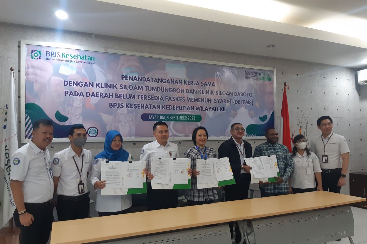 BPJS Kesehatan Papua jalin MoU dengan Klinik Siloam jangkau DBTFMS ...