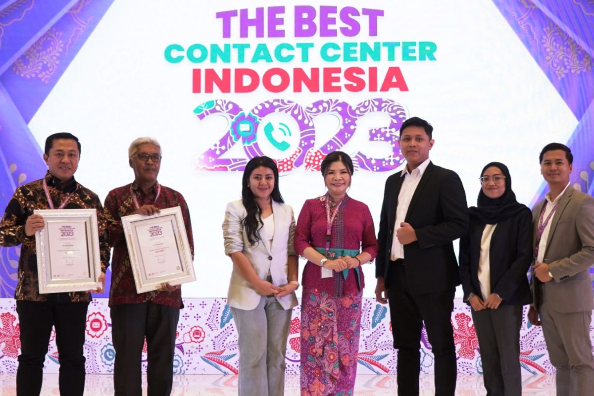 Pegadaian raih lima penghargaan di Best Contact Center Indonesia 2023 - ANTARA Sumbar