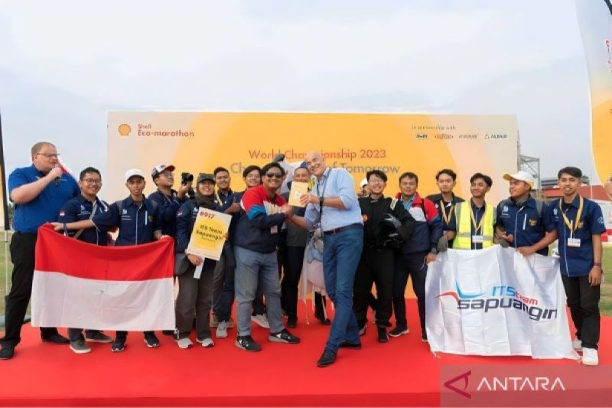 Tim ITS gondol juara tiga "Shell Eco-marathon World Championship ...