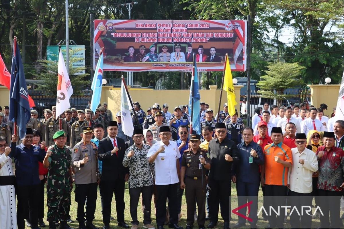Polresta Padang siap wujudkan Pemilu "Badunsanak" pada 2024 - ANTARA Sumbar