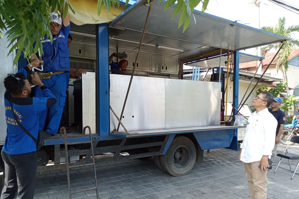 Dinsos Mataram uji coba mobil dapur umum mengantisipasi dampak bencana ...