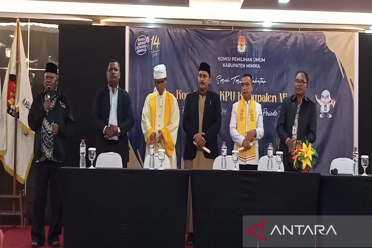 Kpu Mimika Gelar Doa Lintas Agama Menjelang Pemilu 2024 Antara News Papua