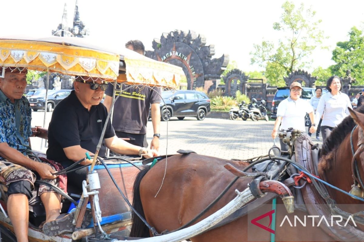 Dokar dijadikan moda transportasi wisata di Jembrana, Bali - ANTARA ...