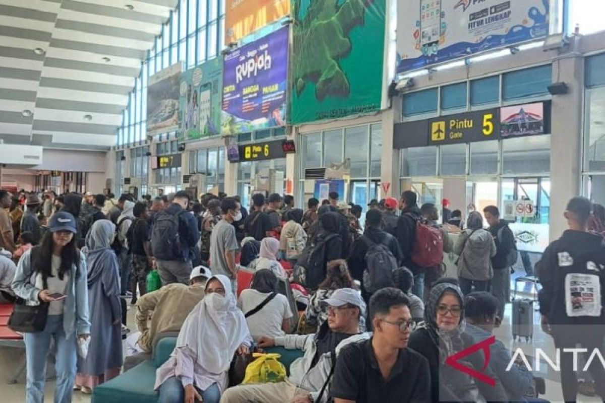 Bandara Sentani selama lima hari arus balik lebaran layani 19.371 ...