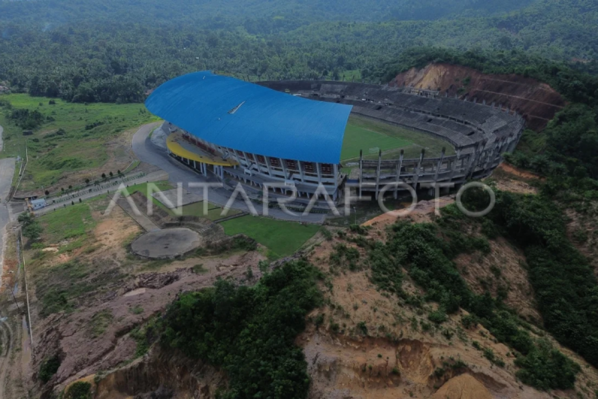 Proyek pembangunan Stadion Utama Sumbar - ANTARA Sumbar Proyek pembangunan Stadion Utama Sumbar - ANTARA Sumbar
