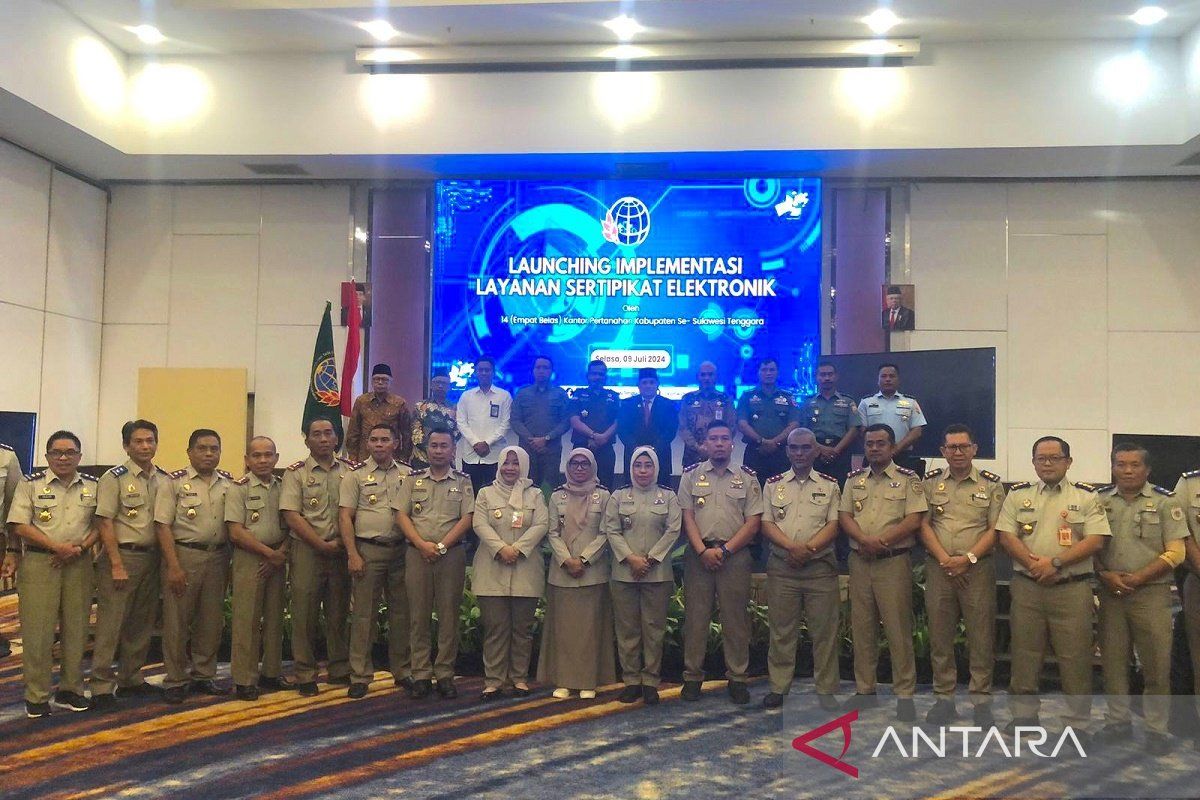 BPN Sultra luncurkan layanan sertifikat online - ANTARA News Sulawesi Tenggara - ANTARA News ...