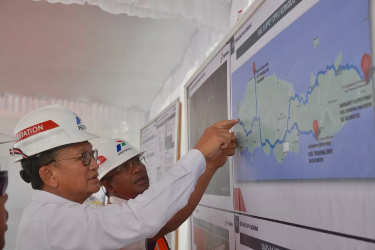 Energy Minister inspects fuel infrastructure in Labuan Bajo - British ...