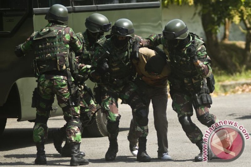 Latihan Kopassus TNI-AD - ANTARA News