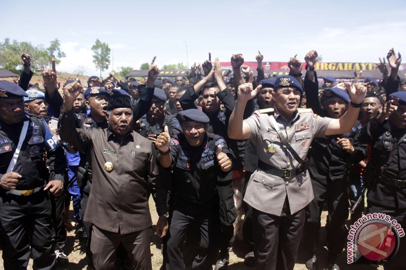 Perayaan HUT Brimob Papua Barat - ANTARA News