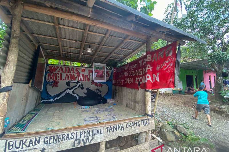 Aktivitas warga di Desa Wadas Purworejo - ANTARA News