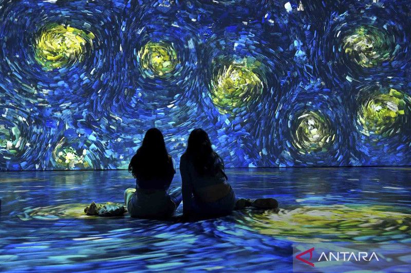 Keren! Pameran karya seni Van Gogh dalam tiga dimensi - ANTARA News