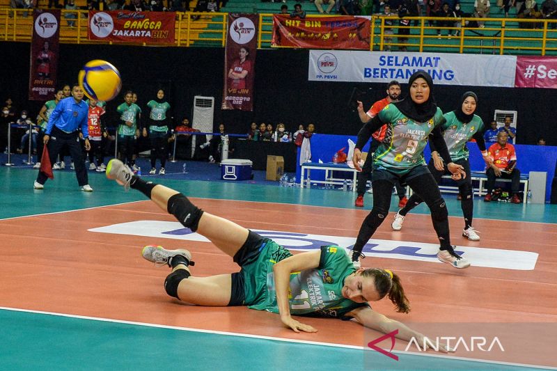 Proliga 2023 – Tim putri Jakarta BIN bungkam Elektrik pada laga debut ... Proliga 2023 – Tim putri Jakarta BIN bungkam Elektrik pada laga debut ...