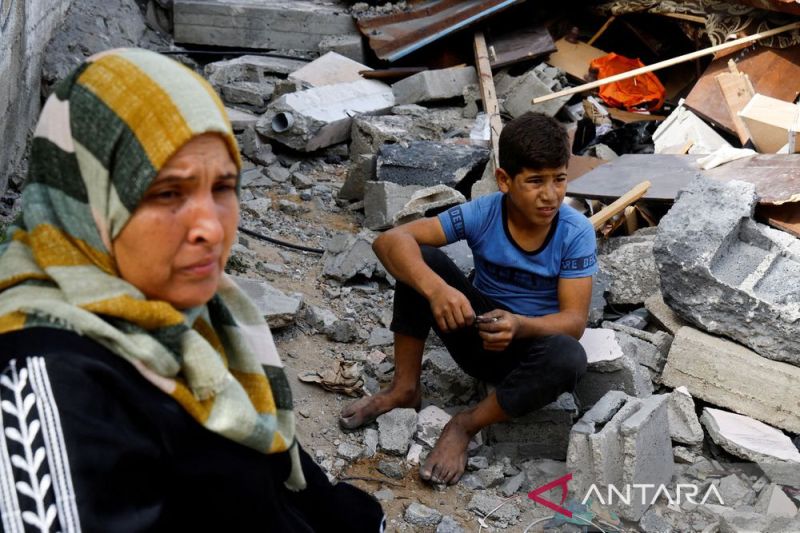 Dampak serangan udara Israel di Gaza - ANTARA News