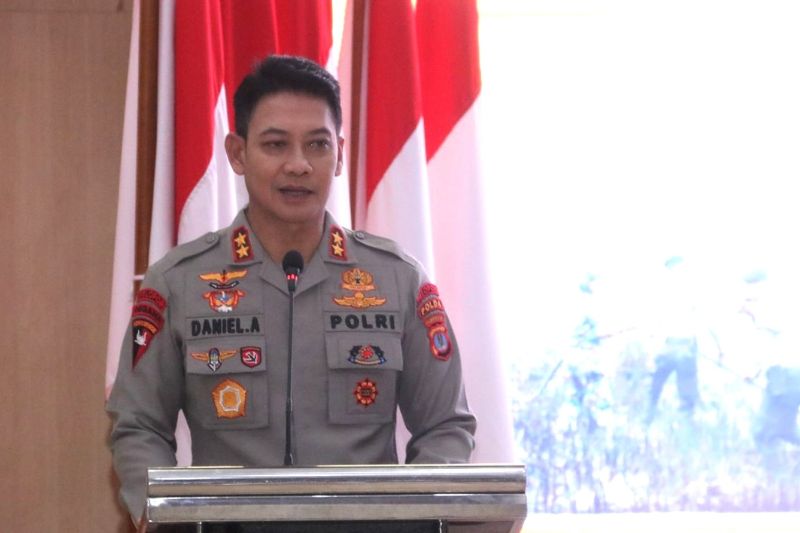 Polda Kaltara gelar rapat penanggulangan karhutla - ANTARA News Kalimantan Utara