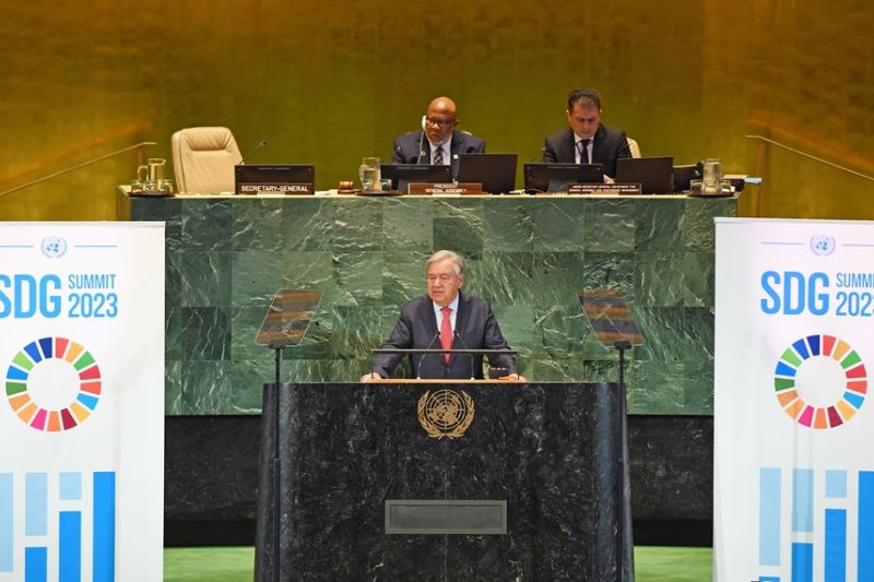Sekjen PBB serukan rencana penyelamatan global untuk SDG - ANTARA News