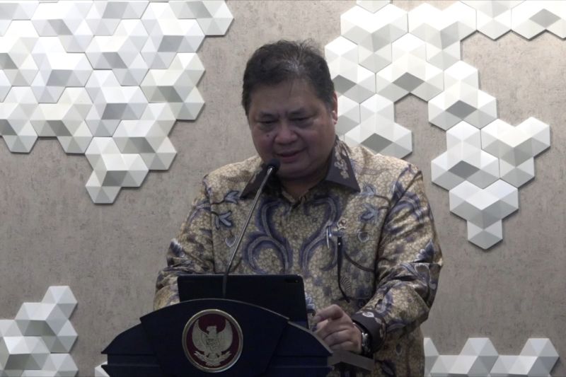 tunjuk.id - Airlangga: Pertumbuhan ekonomi Indonesia salah satu tertinggi di dunia