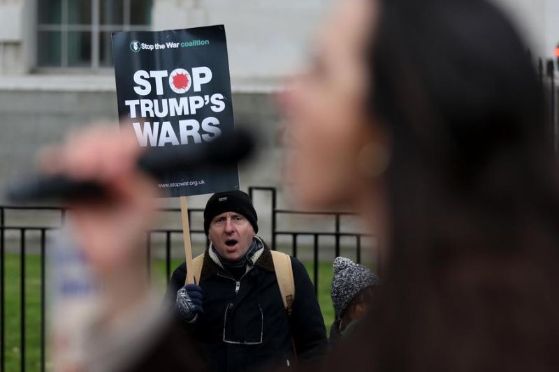 Demo menentang serangan AS ke Venezuela digelar di Italia dan Inggris ...