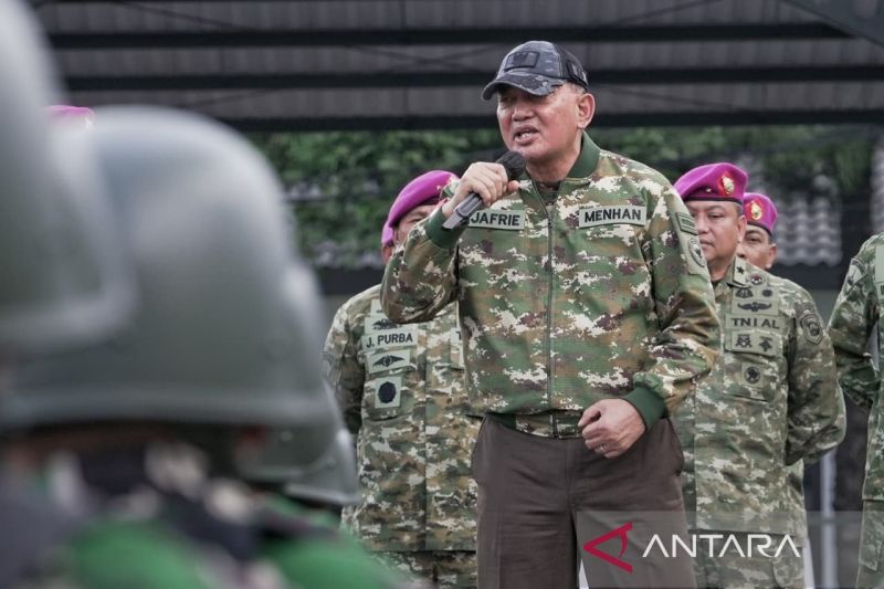 Menhan beri motivasi ASN yang ikuti pendidikan komcad - ANTARA News
